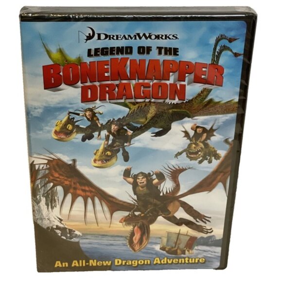 Dreamworks | Media | Legend Of The Boneknapper Dragon Dvd 20 Widescreen ...